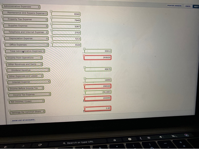 Solved INTER VERSION BACK Problem 4-4 (Part Level | Chegg.com