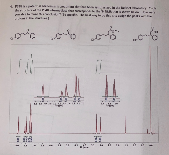 Solved 4. PS48 is a potential Alzheimer's treatment that has | Chegg.com