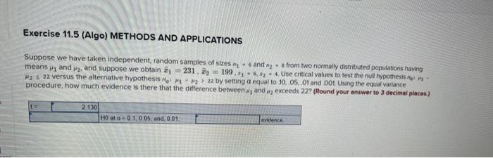 Solved Suppose we have taken independent, random samples of | Chegg.com