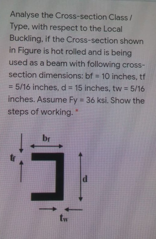 Solved Analyse the Cross-section Class/ Type, with respect | Chegg.com