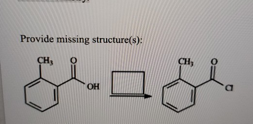 Solved Provide the missing structure(s) or reagent(s) for | Chegg.com