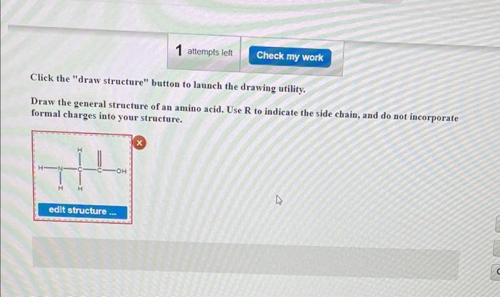 Solved 1 attempts left Check my work Click the "draw | Chegg.com