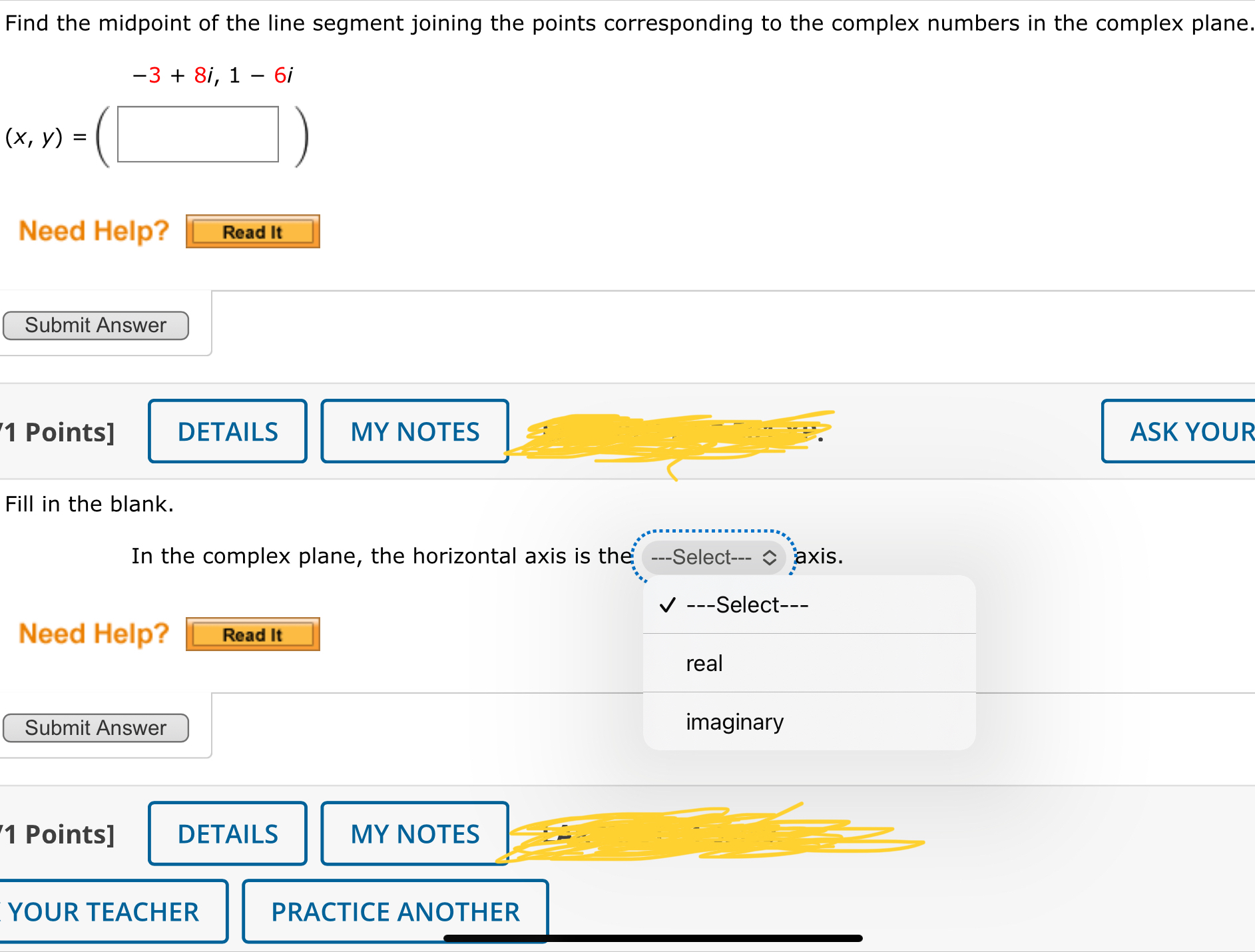 Solved Find the midpoint of the line segment joining the | Chegg.com