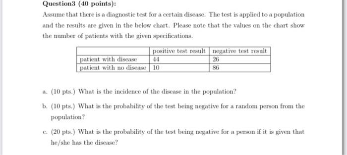 Solved Question3 (40 points): Assume that there is a | Chegg.com Solved Question3 (40 points): Assume that there is a | Chegg.com