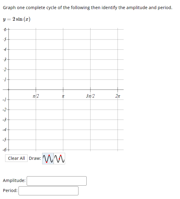 Solved Graph one complete cycle of the following then | Chegg.com