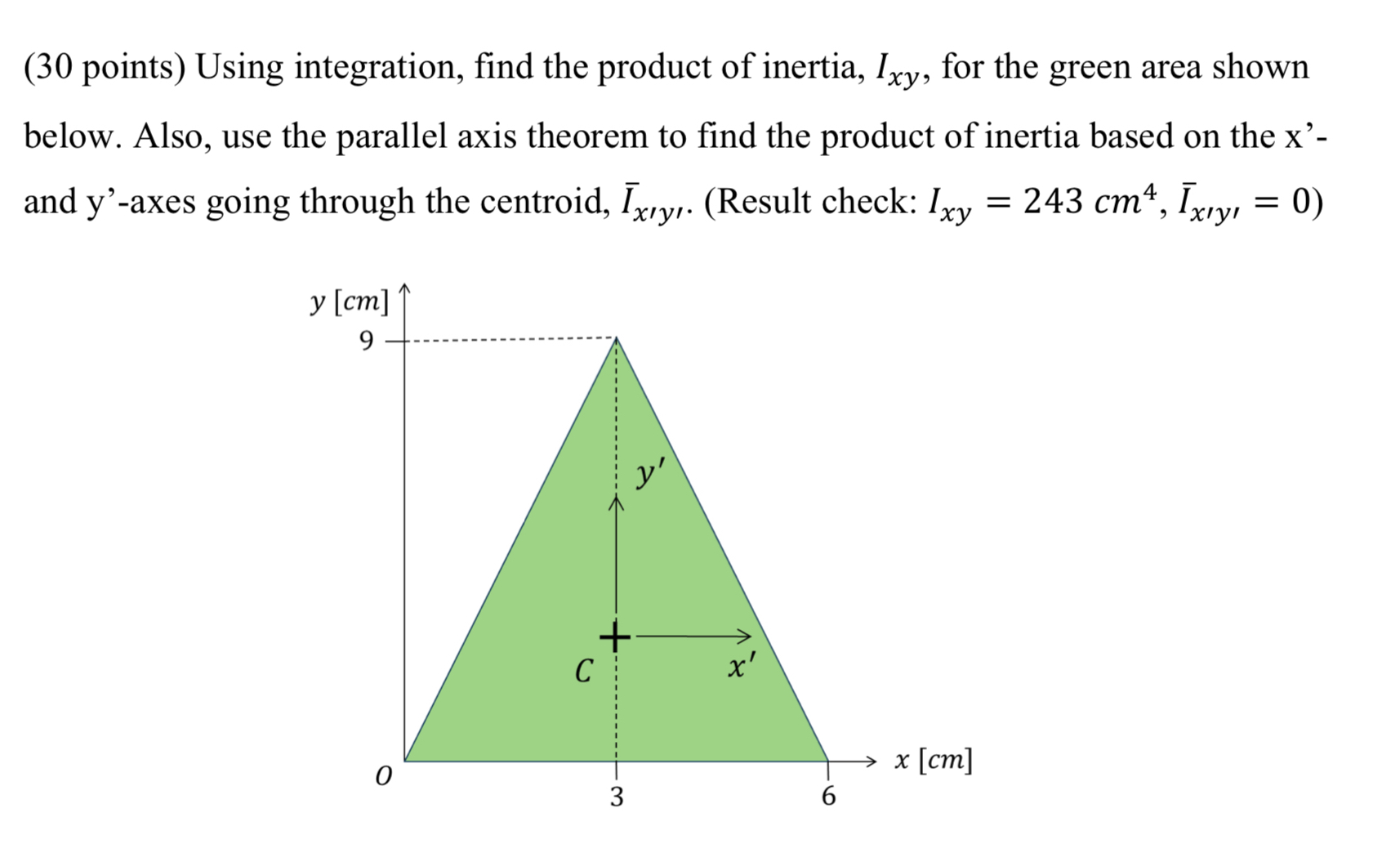 Solved (30 points) Using integration, find the product of | Chegg.com Solved (30 points) Using integration, find the product of | Chegg.com