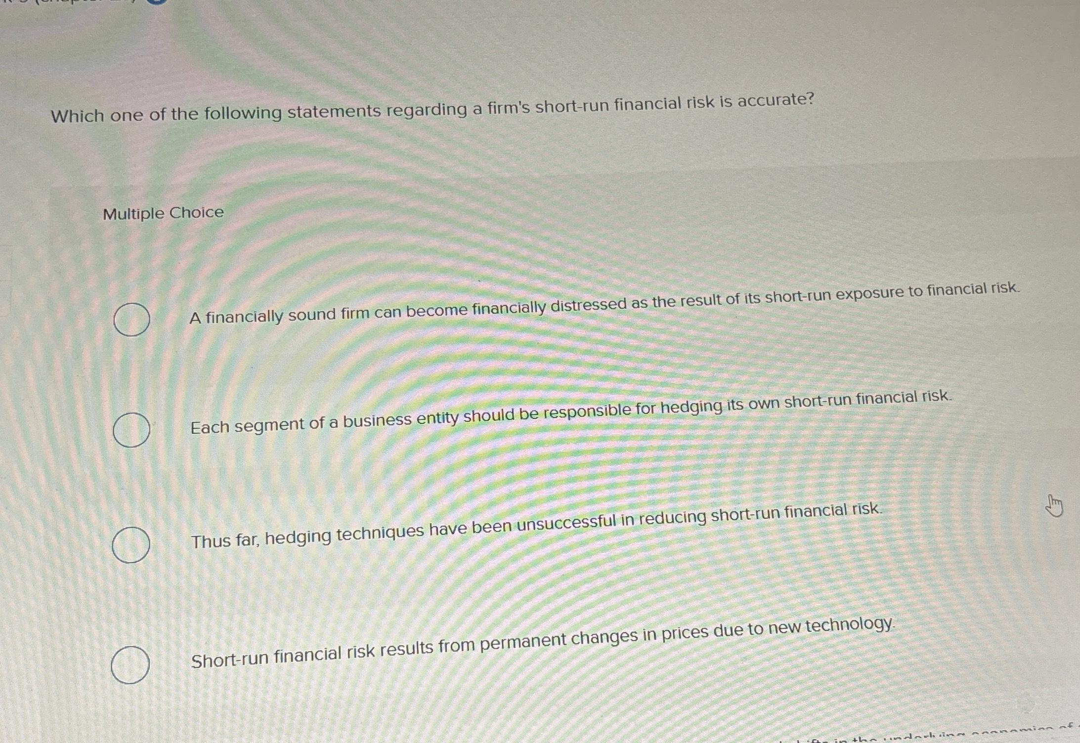 Solved Which one of the following statements regarding a | Chegg.com