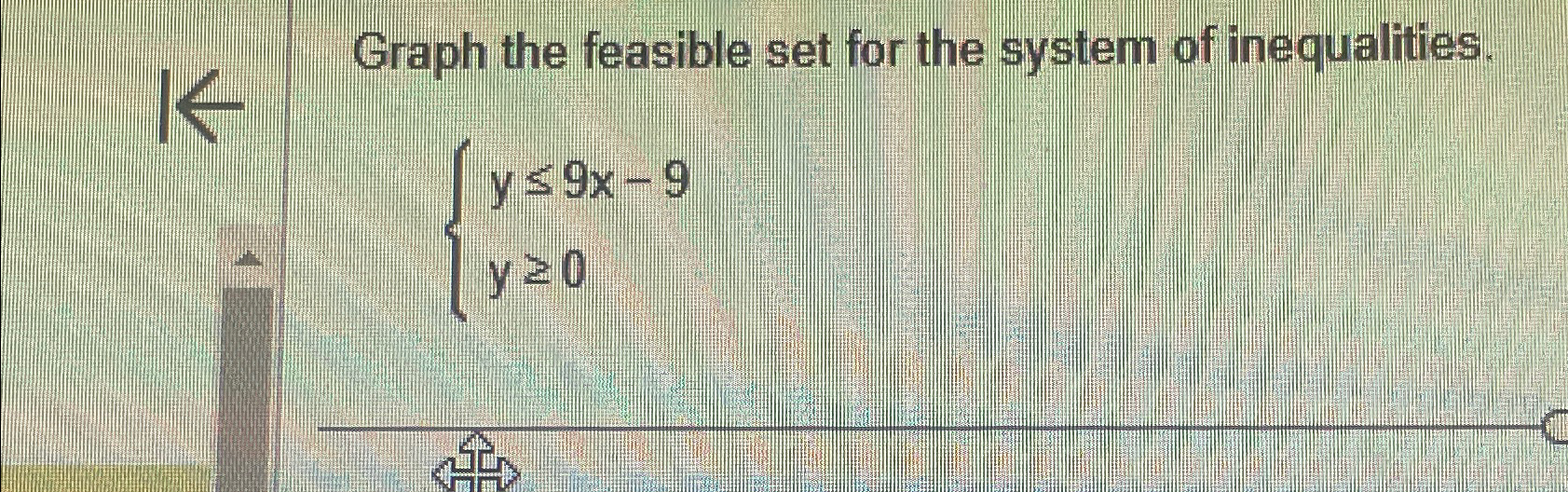 Solved Graph the feasible set for the system of | Chegg.com