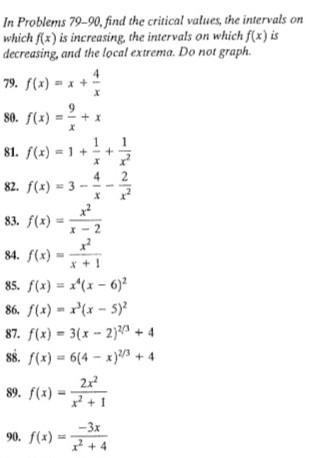 Solved In Problems 79-90, find the critical values, the | Chegg.com