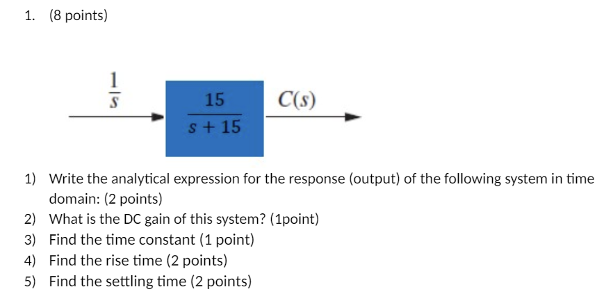 Solved (8 points)Write the analytical expression for the | Chegg.com Solved (8 points)Write the analytical expression for the | Chegg.com