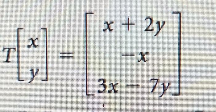 Solved In Exercises 11-14, find the standard matrix of the | Chegg.com