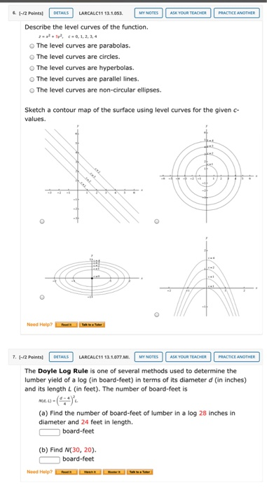 Solved 61-2Points DETALS MY NOTES ASK YOUR TEACHER PRACTICE | Chegg.com