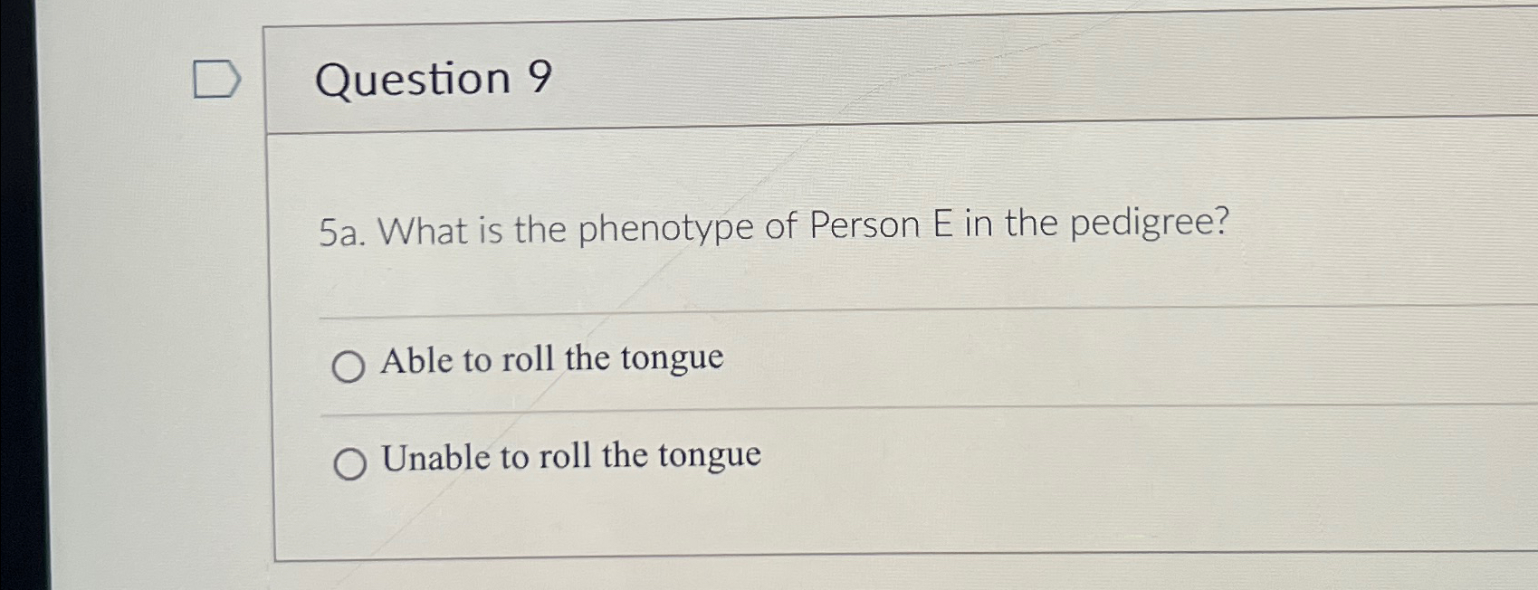 Solved Question 95a. ﻿What is the phenotype of Person E in | Chegg.com