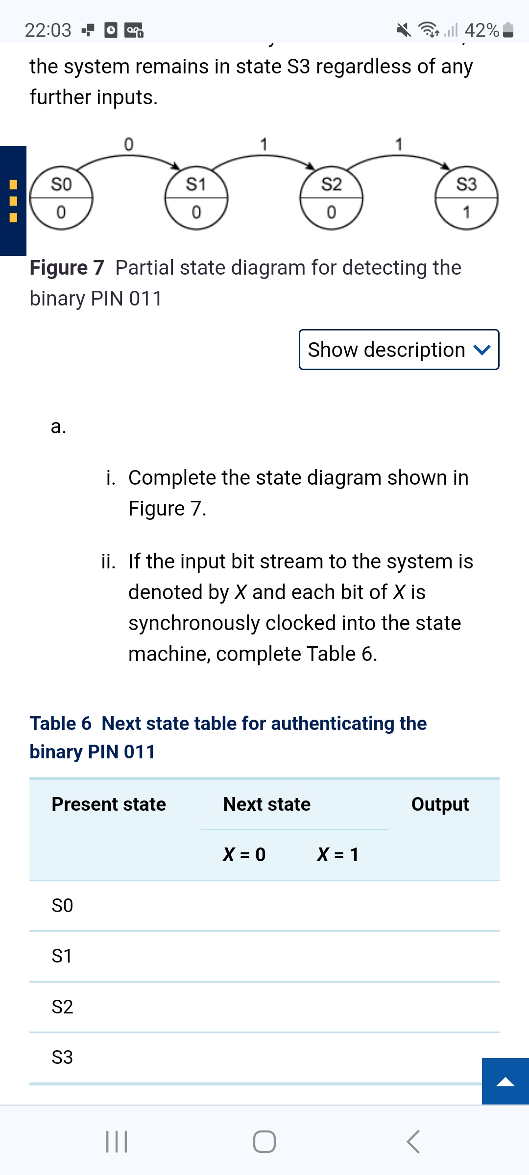 Solved the system remains in state S3 ﻿regardless of | Chegg.com