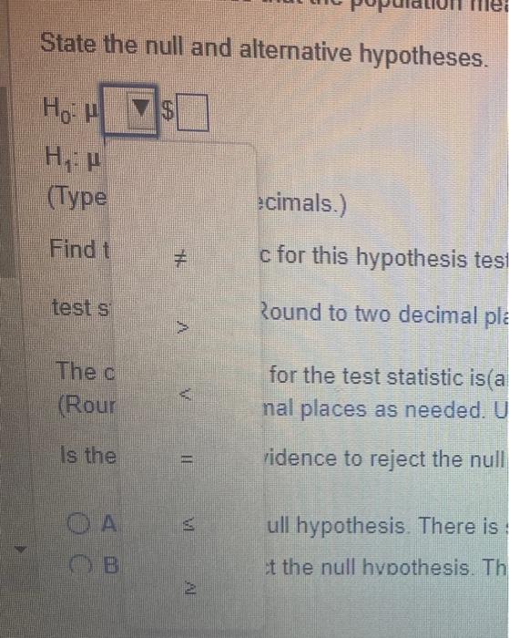 Solved Complete parts (a) and कb) below.State the null and | Chegg.com