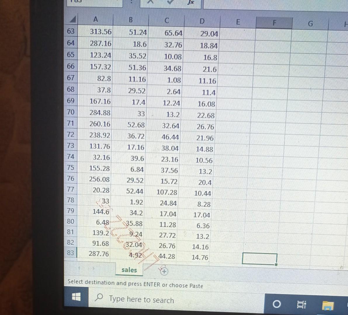 Using rstudio Question 1 Load data “sales.csv”. It | Chegg.com