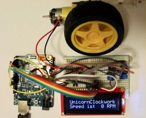 Solved Motor + LCD + ARDUINO Motor with Speed Dial Control | Chegg.com