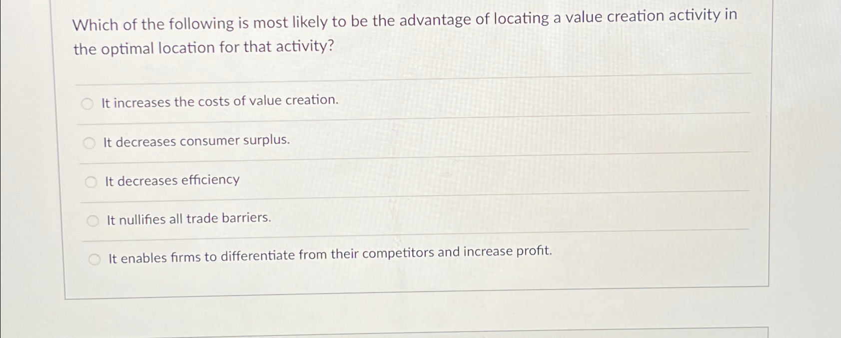 Solved Which of the following is most likely to be the | Chegg.com