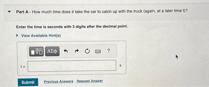 Solved Learning Goal: How to solve Vehicle Chase (or | Chegg.com