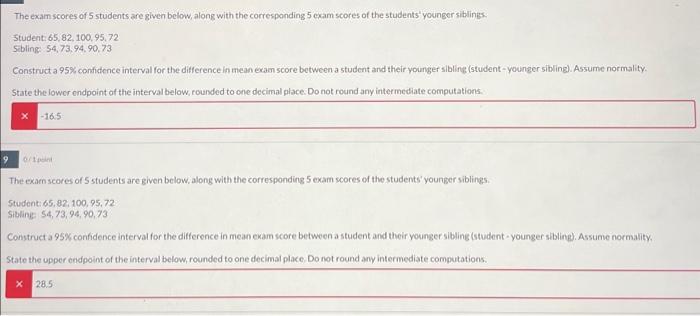 Solved I've tried solving it again and again and I keep | Chegg.com