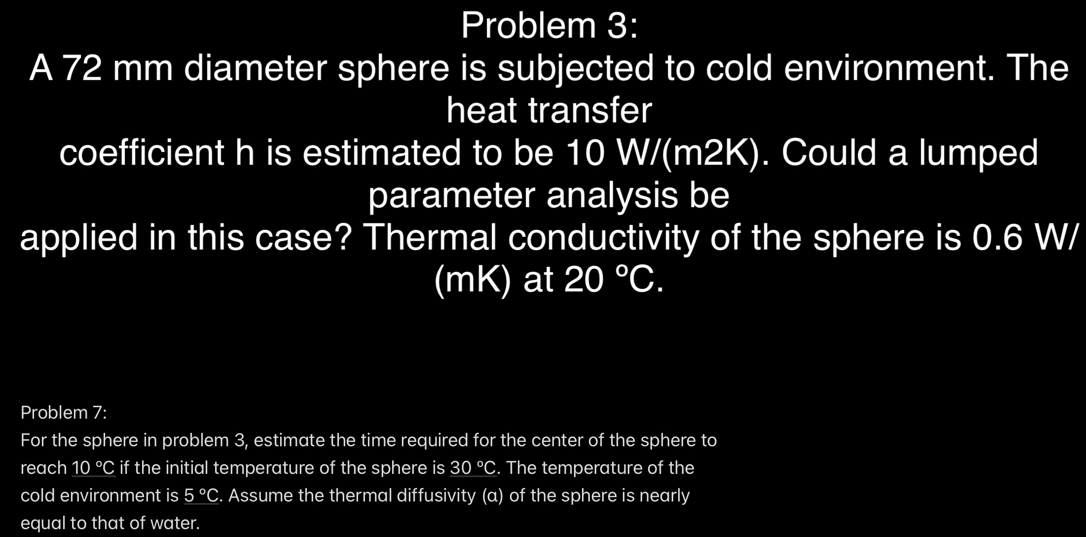 Solved Problem 3a 72mm ﻿diameter Sphere Is Subjected To 