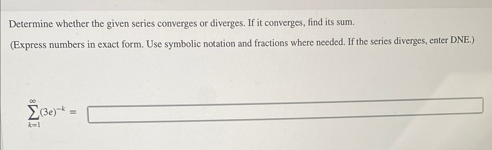 Solved Determine whether the given series converges or | Chegg.com