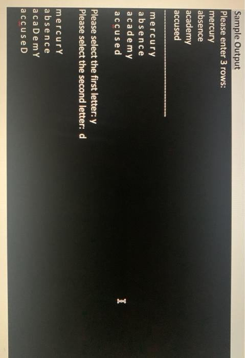 Solved Exercise 2-Characters' Table Exercise Objectives | Chegg.com