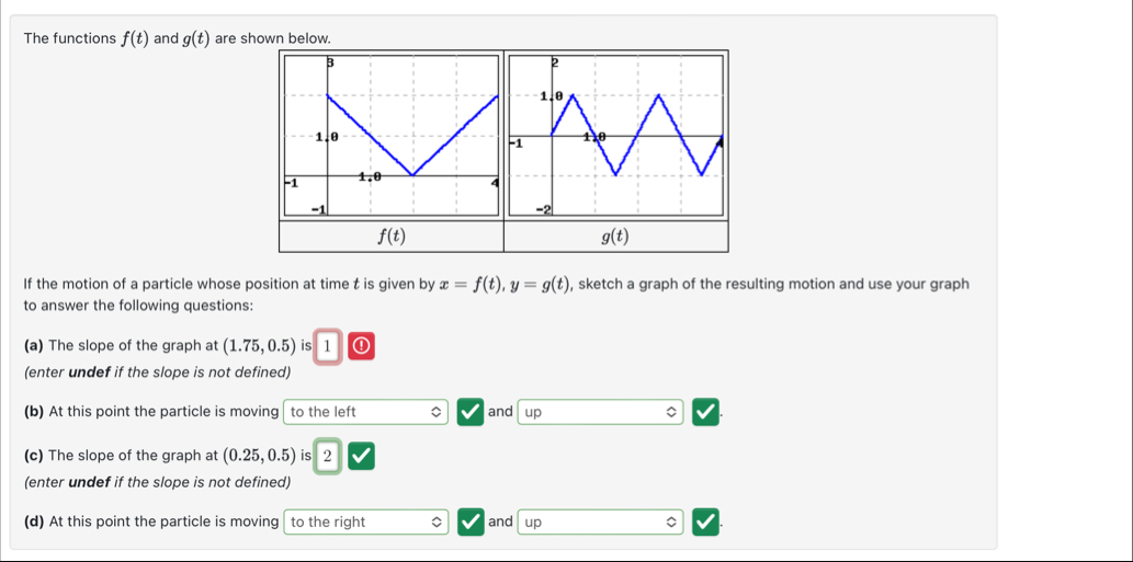 Solved The functions f(t) ﻿and g(t) ﻿are shc..........If the | Chegg.com