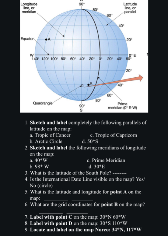 Solved Sketch and label completely the following parallels | Chegg.com