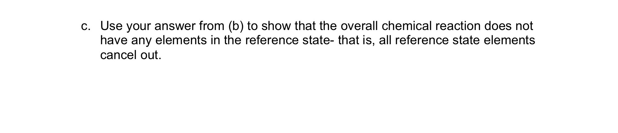 Solved c. ﻿Use your answer from (b) ﻿to show that the | Chegg.com
