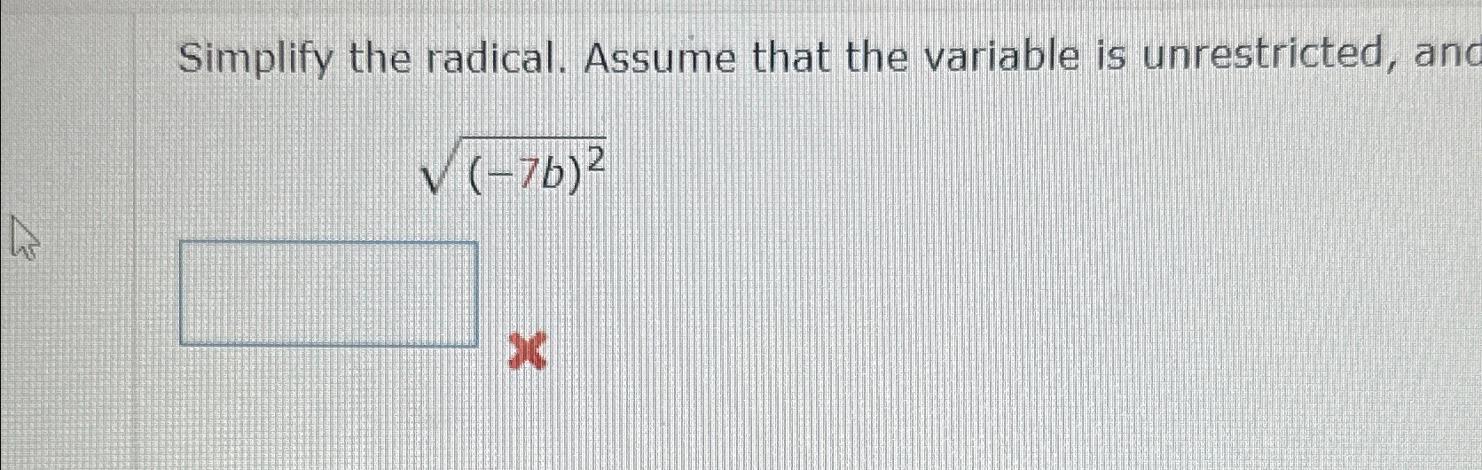 Solved Simplify the radical. Assume that the variable is | Chegg.com
