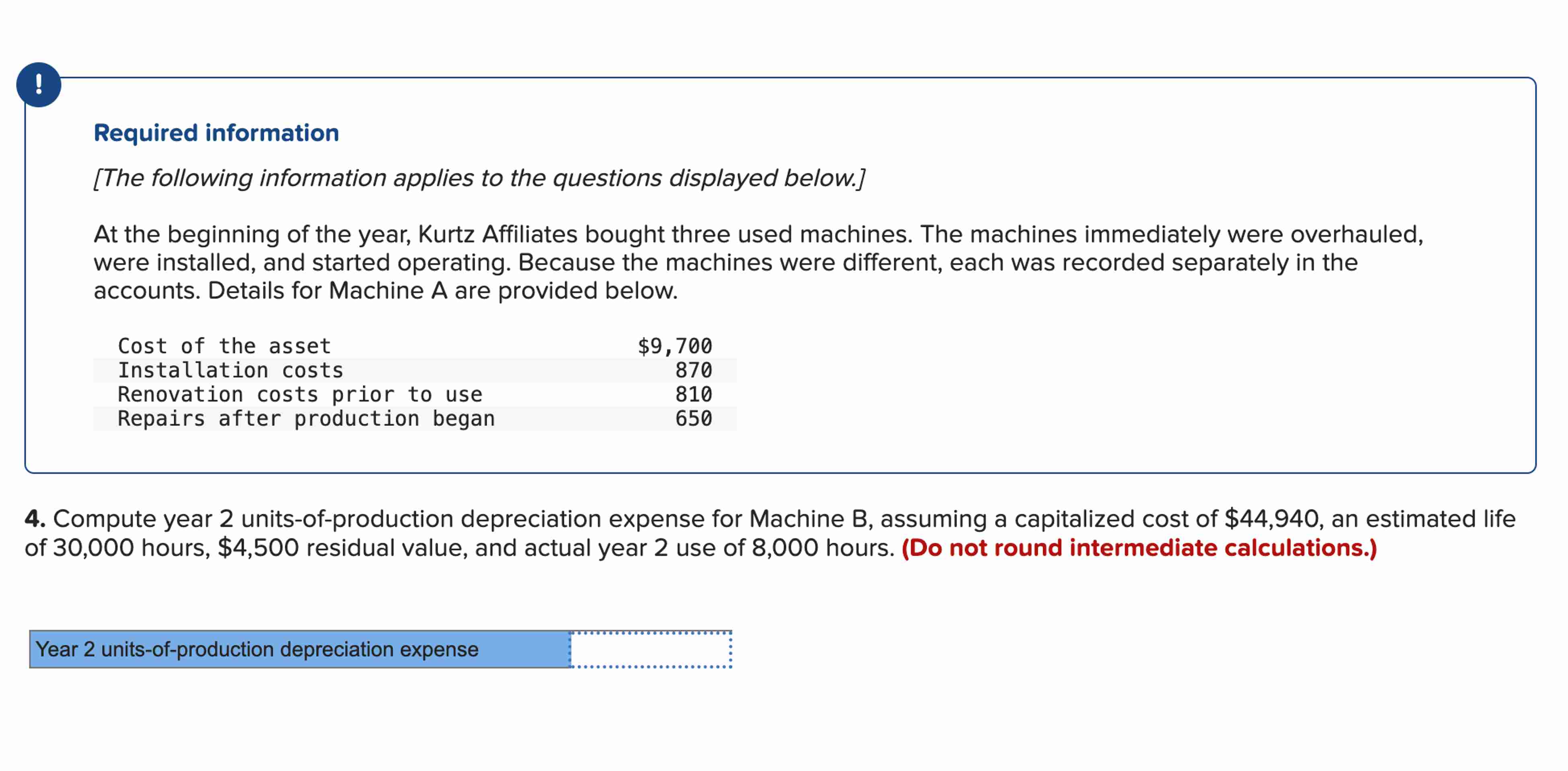 Solved Required information[The following information | Chegg.com