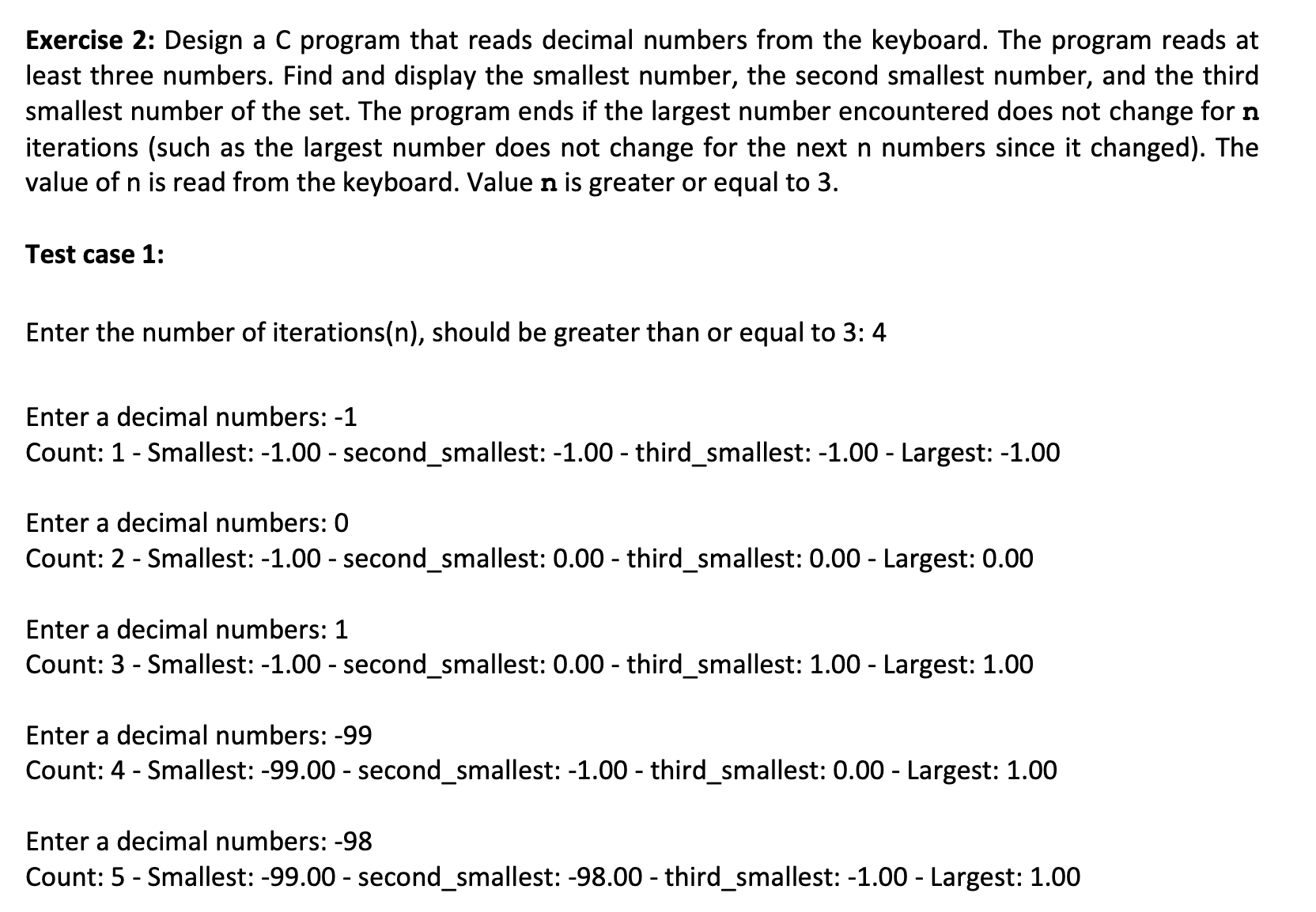 Solved Please make a code for this and that the outputs | Chegg.com
