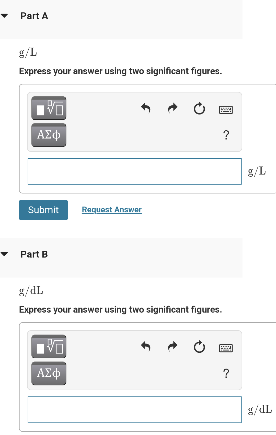 Solved Express your answer using two significant figures. | Chegg.com