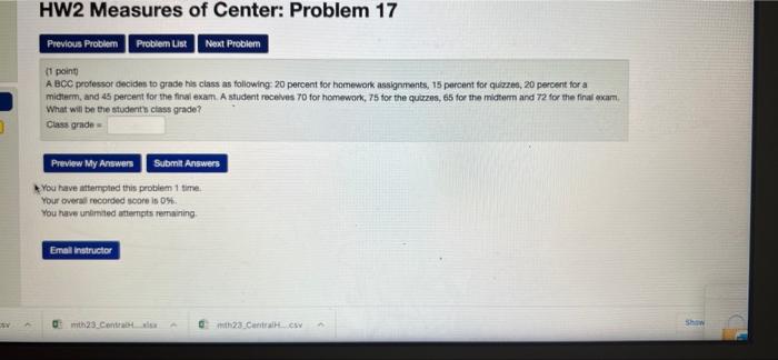 Solved Problom List Next Problem 1 Point This Bar Graph 5204