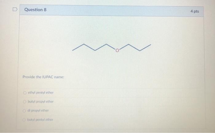 Solved What is another acceptable name for the compound | Chegg.com