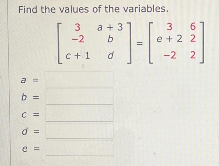 Solved Find the values of the variables. | Chegg.com