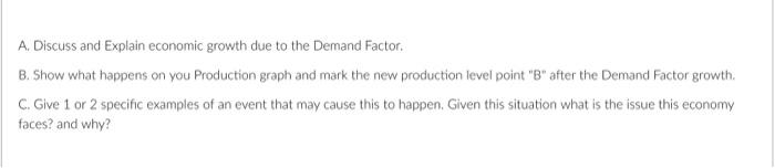 Solved Draw a production graph with a PPC (remember you must | Chegg.com