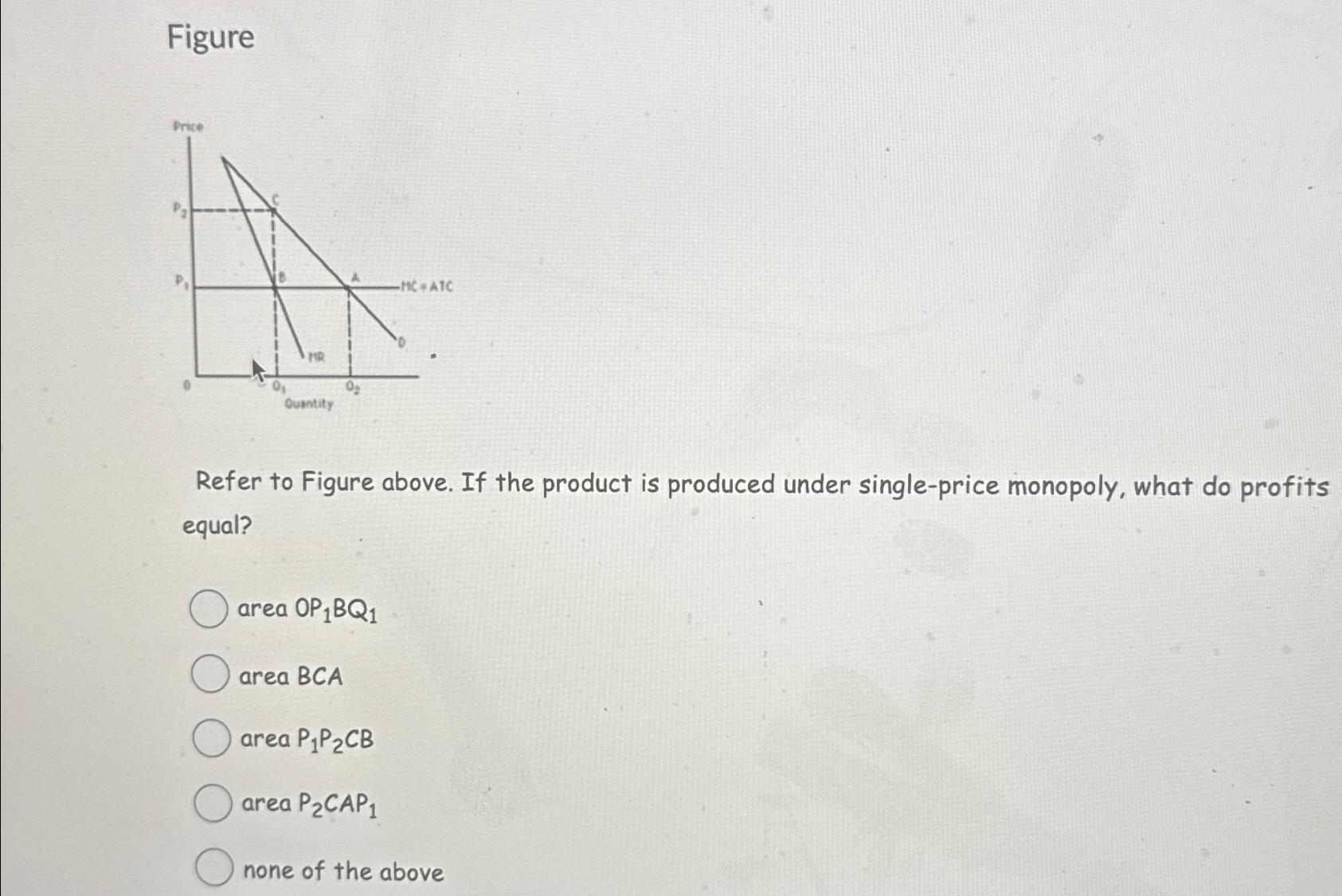 Solved FigureRefer to Figure above. If the product is | Chegg.com