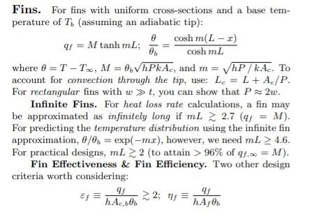 Solved adiabatic tip is given by The temperature | Chegg.com
