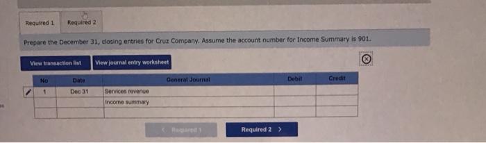 Solved Exercise 3-16 (Algo) Preparing closing entries and a | Chegg.com