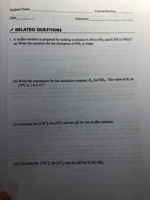 Solved Student Name Course/Section Date Instructor RELATED | Chegg.com