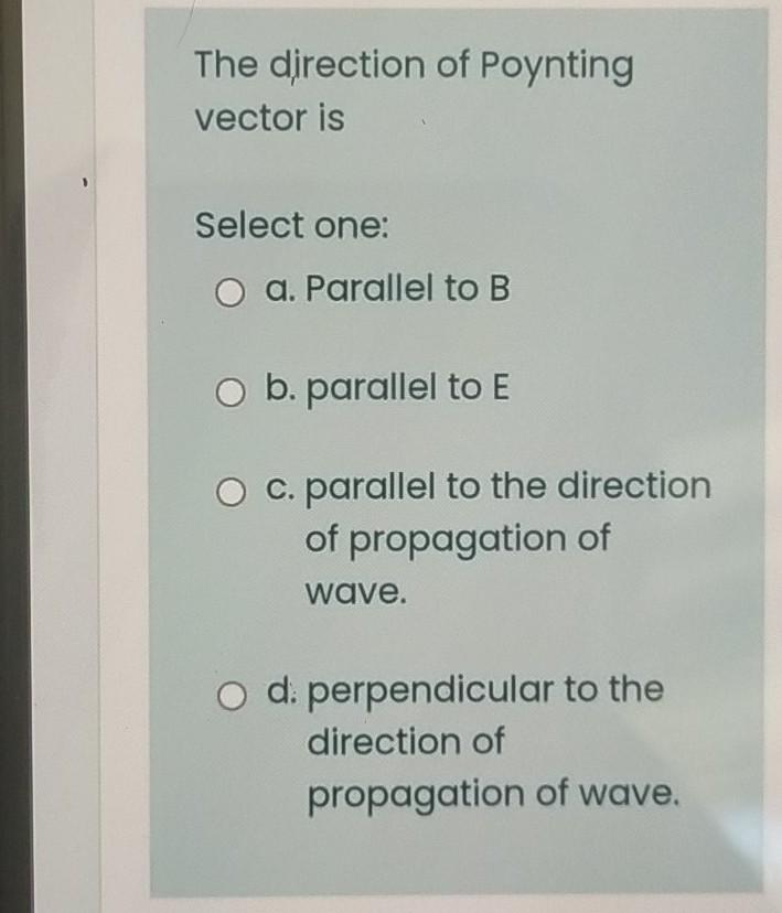 Solved Electromagnetic Theory 2 | Chegg.com