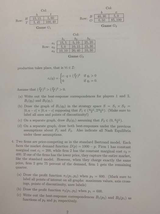Solved Problemset 2 Due Monday February 17th 1. Three | Chegg.com