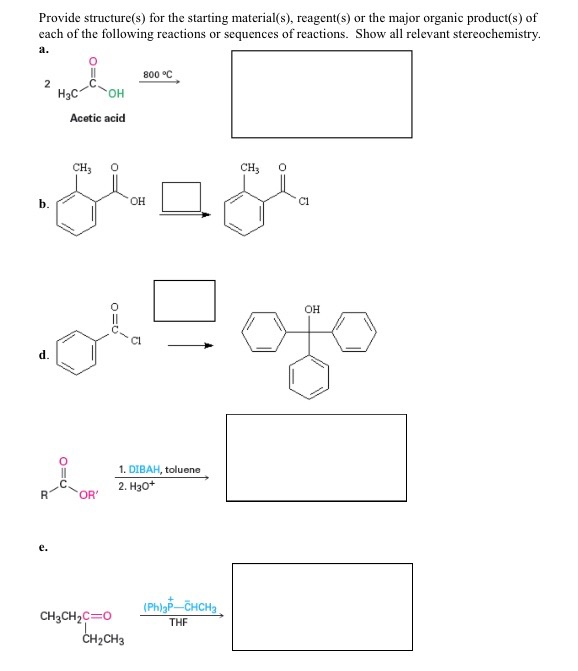 Solved Provide structure(s) for the starting material(s), | Chegg.com Solved Provide structure(s) for the starting material(s), | Chegg.com