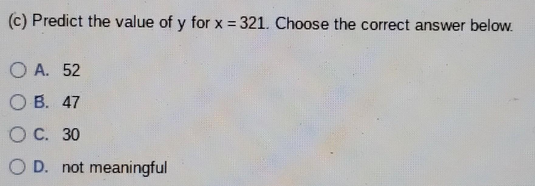 Solved Find the equation of the regression line for the | Chegg.com
