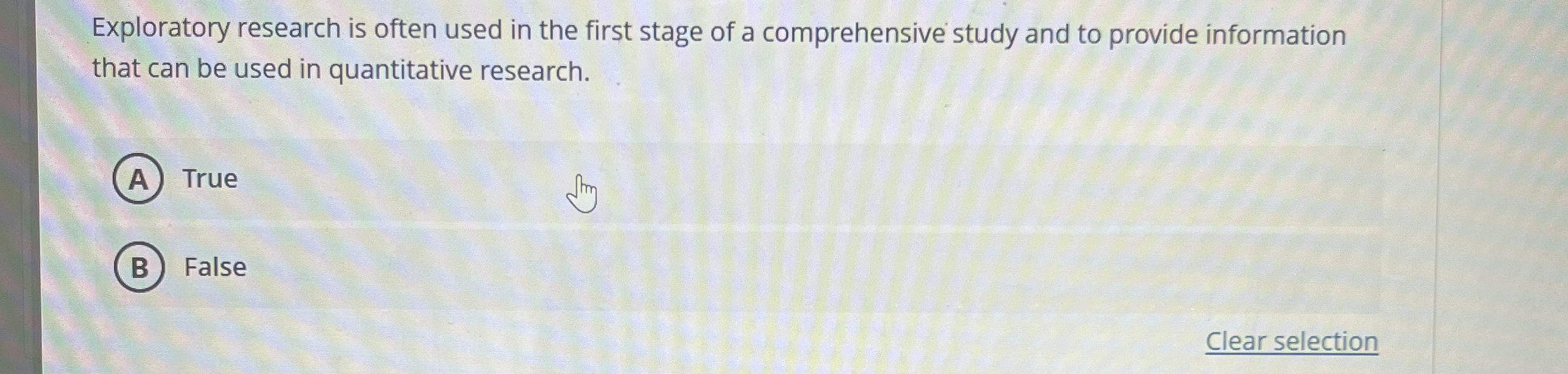 Solved Exploratory research is often used in the first stage | Chegg.com