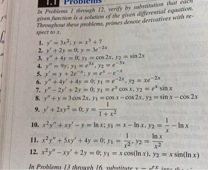 Solved differntial equations: please help im very confused | Chegg.com