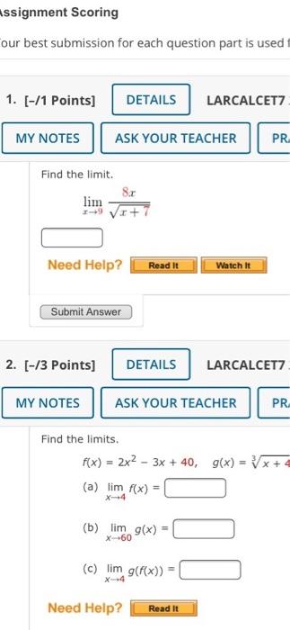 Solved Request Extension Assignment Submission & Scoring | Chegg.com
