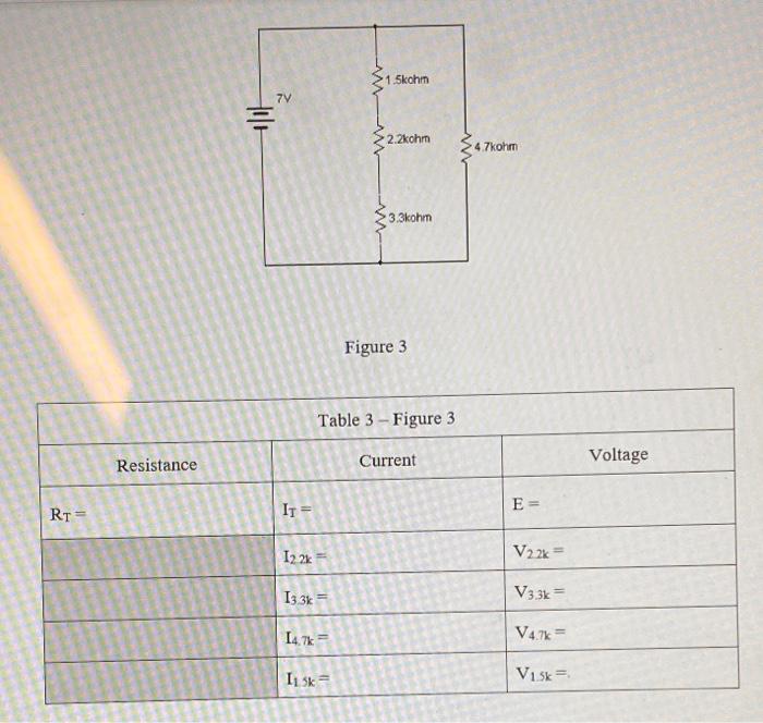 Solved R1 W 2.2kohm R2 1.5kohm } R3 3.3kohm F 2.00 mA Figure | Chegg.com